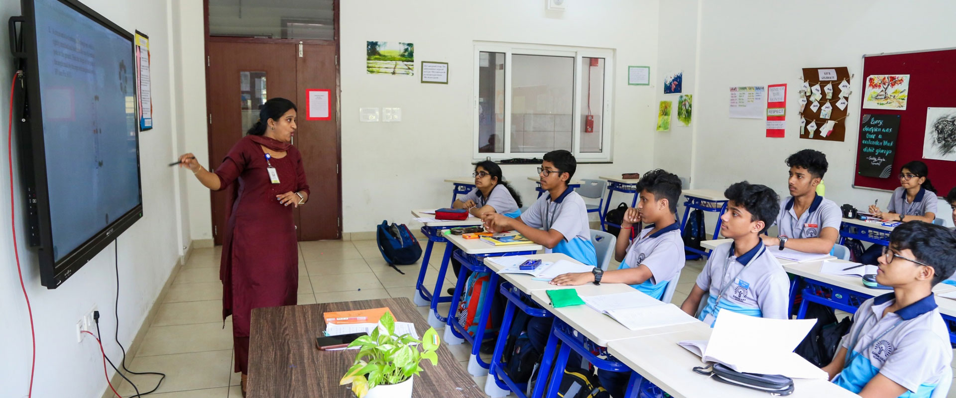 Modern Classrooms at Sanskara School | Learning Redefined